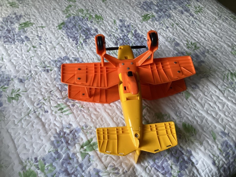 Vintage TONKA Fall Guy Stunt Biplane Airplane Works | eBay
