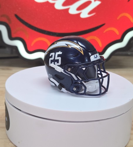Custom Los Angeles Chargers Alt 3d Printed Riddell Speed Flex Pocket ...