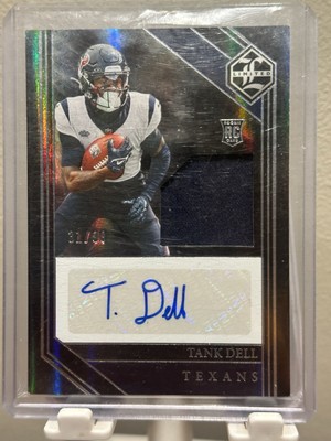 2023 Panini Limited - Rookie Patch Autographs Tank Dell #135 /99 (AU ...