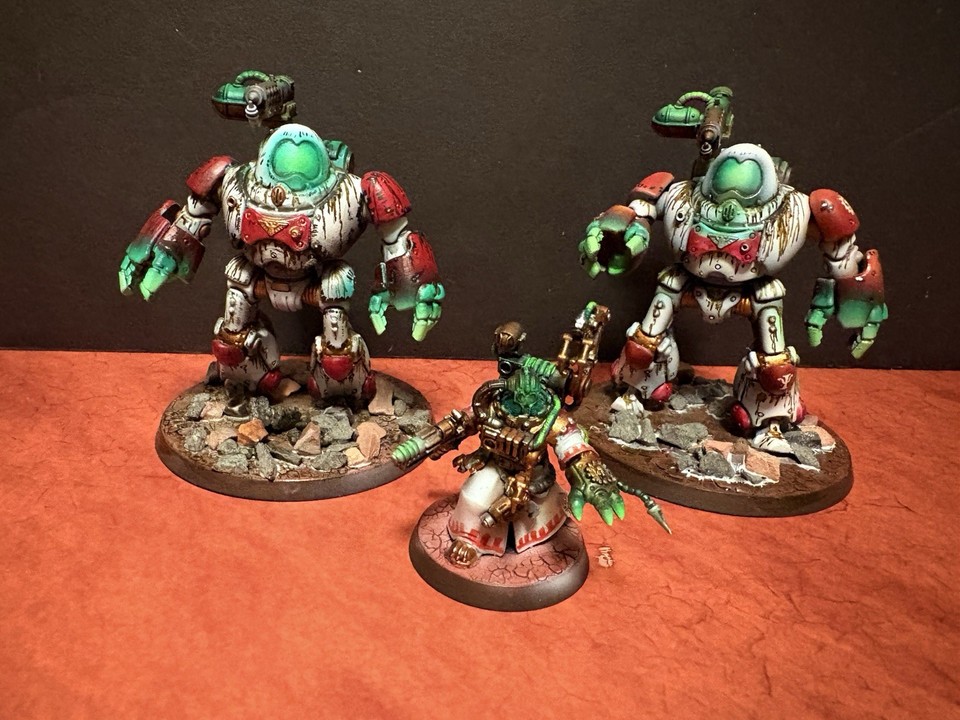 Kastelan Robots Well Painted AdMech Adeptus Mechanicus Warhammer 40k | eBay