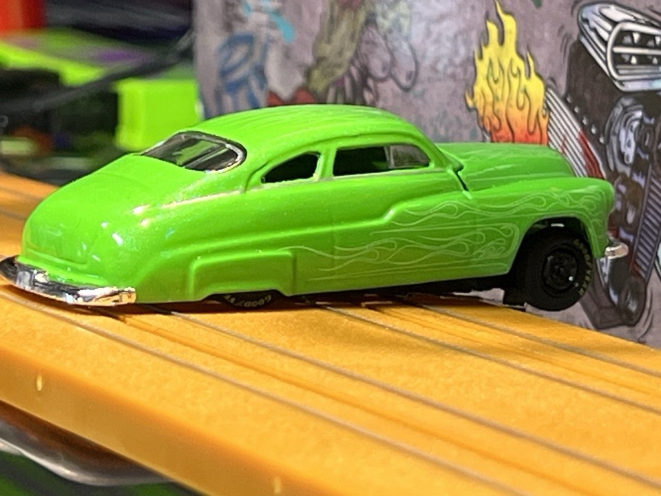 Custom Draggerz 1949 Mercury ‘49 Merc Slot Car CalefNoise 4 Gear Tuned ...
