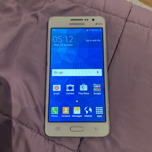 Samsung Galaxy Grand Prime SM-G530H - 8GB - White Duos Sim Smartphone ...