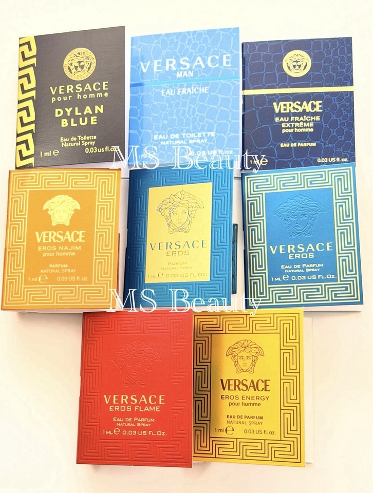 Versace Eros Cologne /Perfume For Men Sample 1ml (8pcs) | eBay