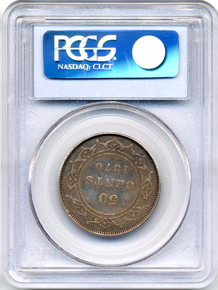 1870 Newfoundland 50 Cents - Choice Very Fine, PCGS VF35 | eBay