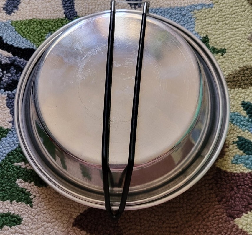 Wenzel 1887 5 piece one person deluxe mess kit camping survivalist ...