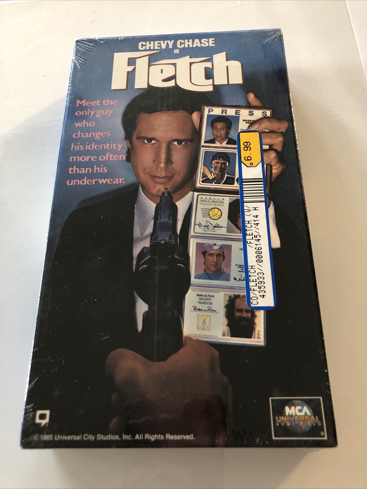 Fletch - MCA Print Universal Home Video VHS Factory Sealed & New (Chevy ...