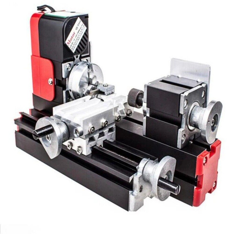 High-power Mini Metal Rotary Lathe A Set of Micro Metal Multi-function ...