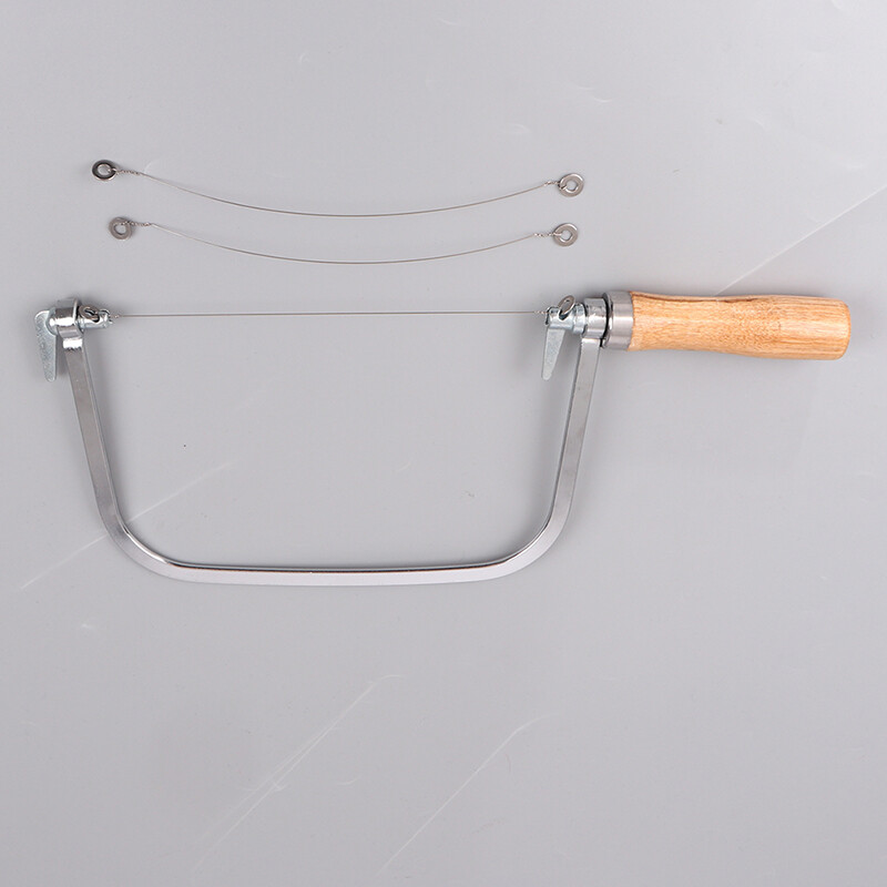 Wooden Stainless Steel String Cutter Saw With 2 Strings For Diy Soap ...