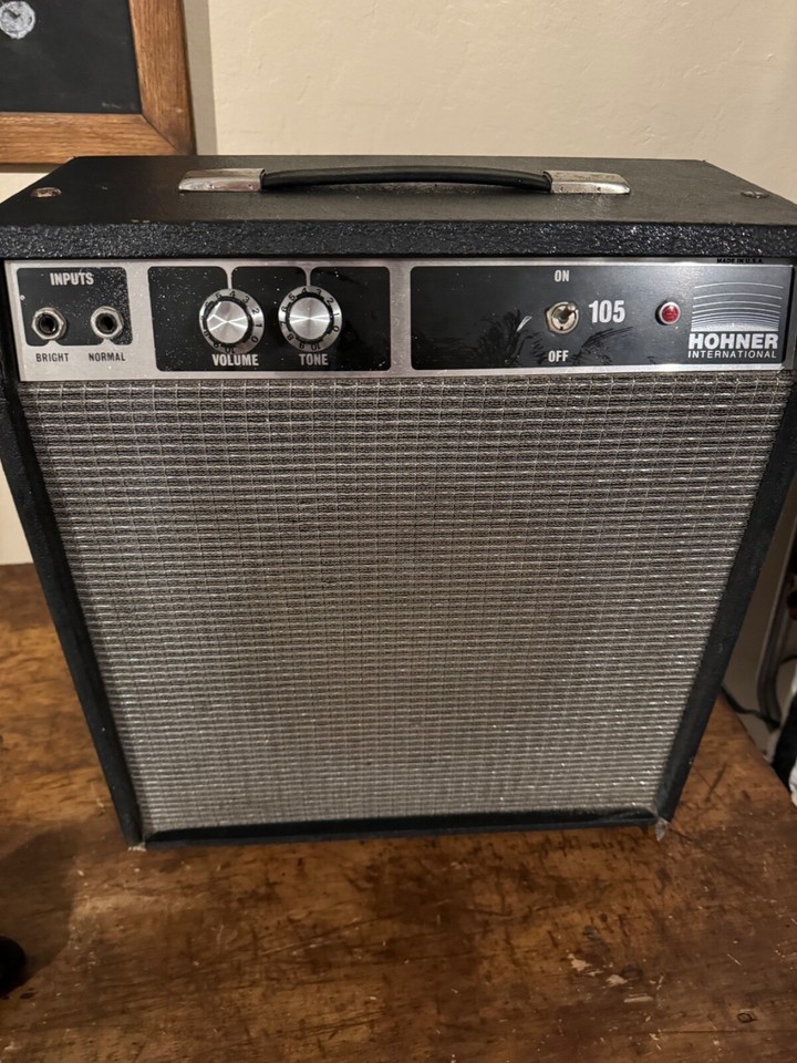 Vintage Hohner 105 Amplifier Amp | eBay