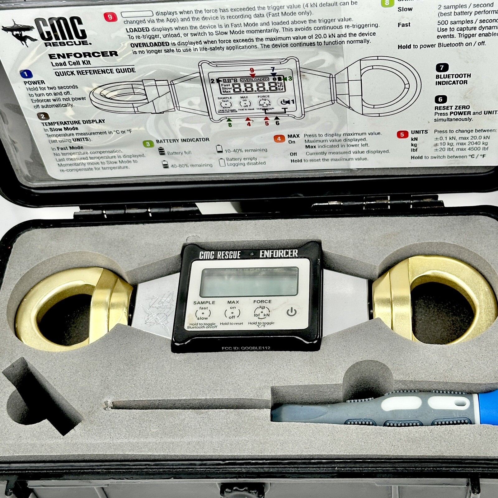 enForcer Rigging Load Cell Kit Manufactured by Rock Exotica Branded CMC ...
