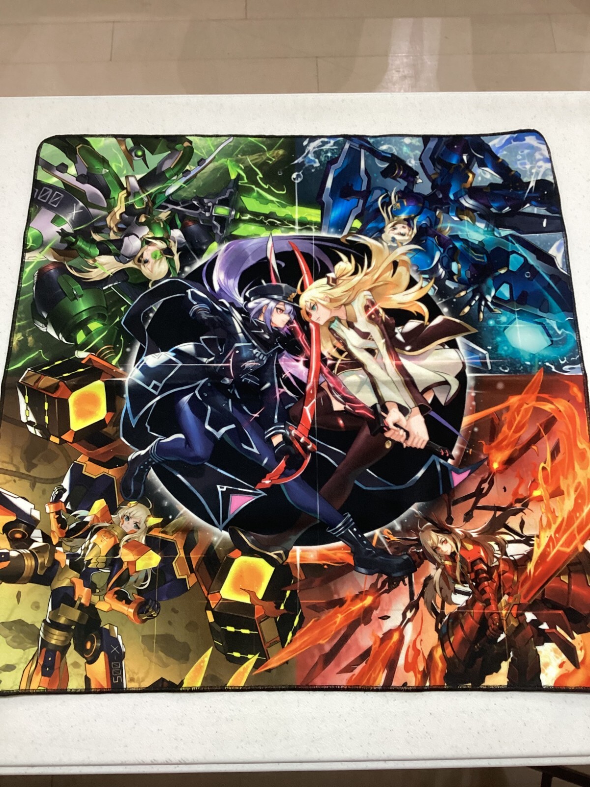 YuGiOh Sky Striker 2-player Cloth Playmat -Limited Ed. - Amanda Lapalme ...