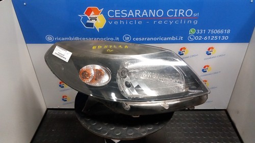 Proiettore-Faro Dx. 8200733877 DACIA Sandero ( 07/08>04/13