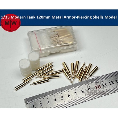 1/35 Scale Modern Tank 120mm Metal Armor-Piercing Shells Resin Oil ...