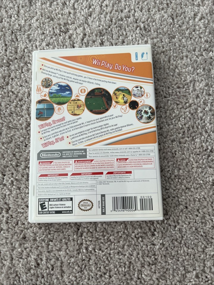 Wii Play Nintendo Wii 2007 Complete In Box, Tested and Working | eBay