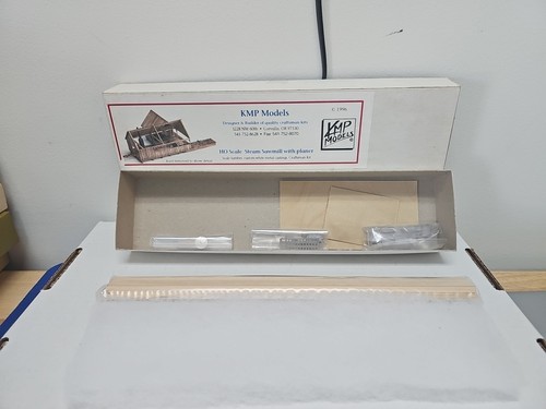 KMP Models Steam Sawmill with Planer, Craftsman Building Kit 1996 HO ...