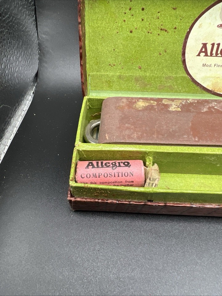 Vintage Lot - ALLEGRO SHAVING RAZOR BLADE SHARPENER - Switzerland Model ...