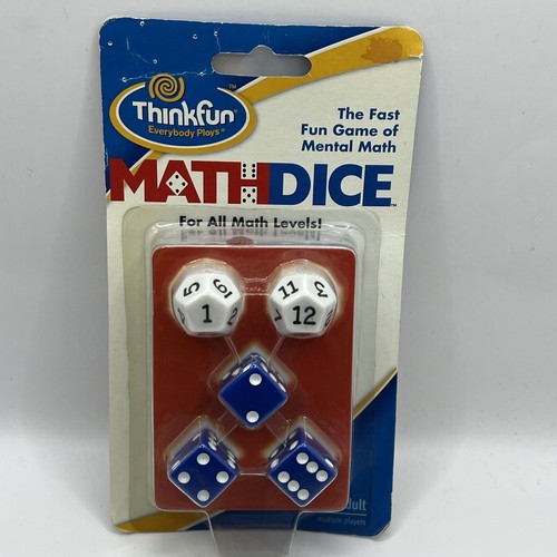 ThinkFun Math Dice Fun Game -Teaches Mental Math Skills -Kids Age 8 ...