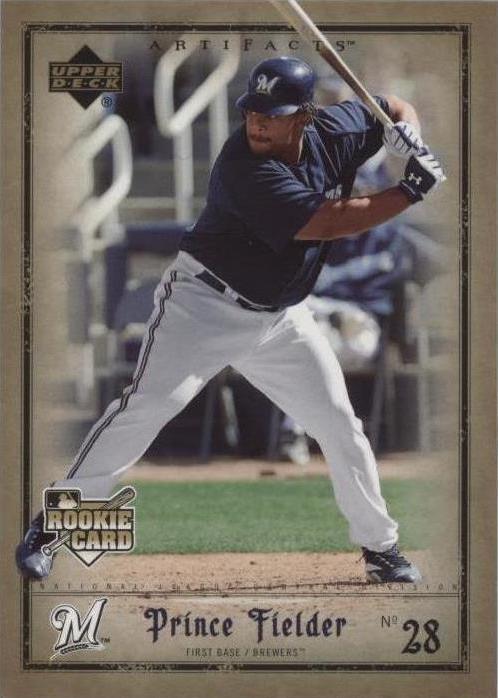 2006 Upper Deck Artifacts - Prince Fielder #41 for sale online | eBay UK