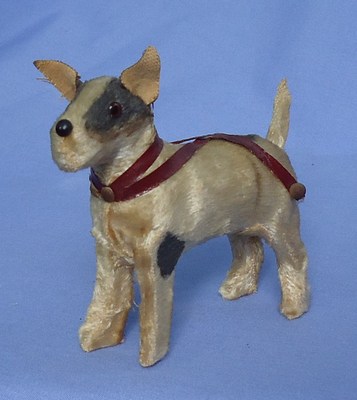 FRIPON FOX TERRIER BLEUETTE JUMEAU KESTNER FASHION DOLL SALON DOG ...