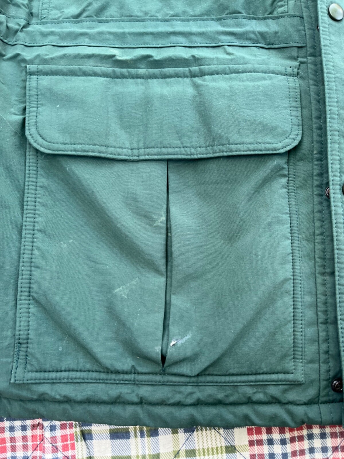 Vintage LL Bean Maine Wardens Parka Jacket Mens XL Green Goretex Made ...