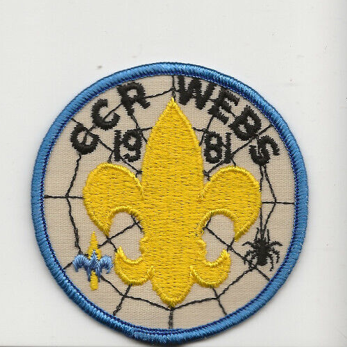 CCR WEBS 1981 patch - Boy Scout BSA JE/1-12 | eBay