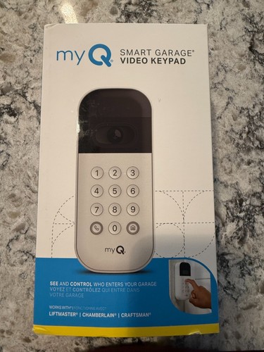 MyQ Smart Garage Door Video Keypad - WIFI - BLUETOOTH VKP1-MYQMC | eBay