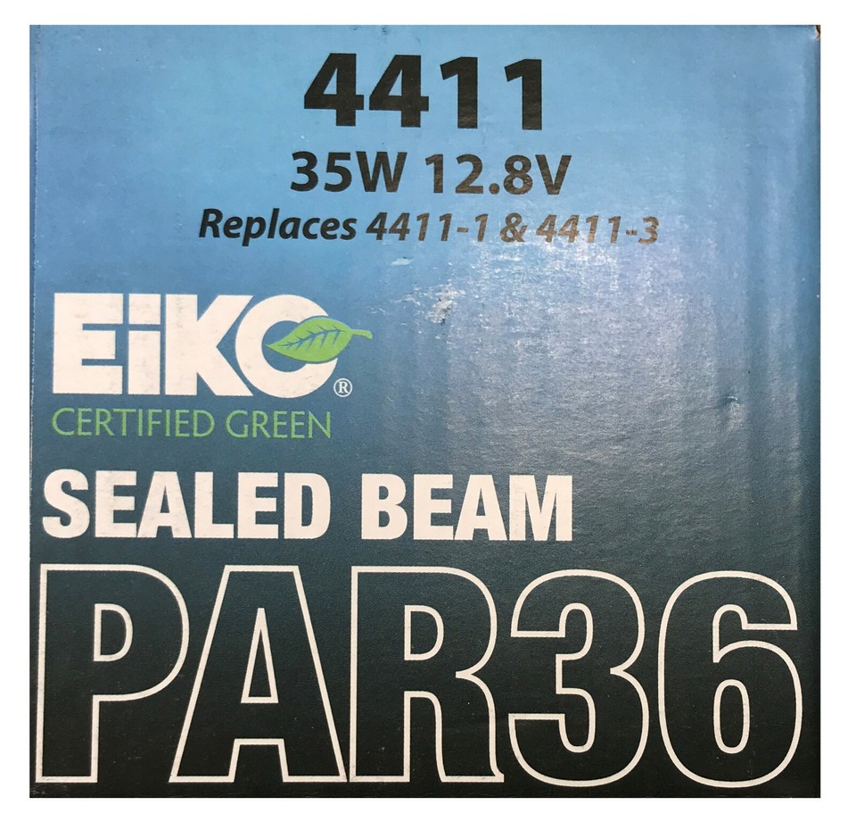 Headlight Bulb Wagner Lighting Peak 4411 PAR-36 Sealed Lamp Beam - 35W ...