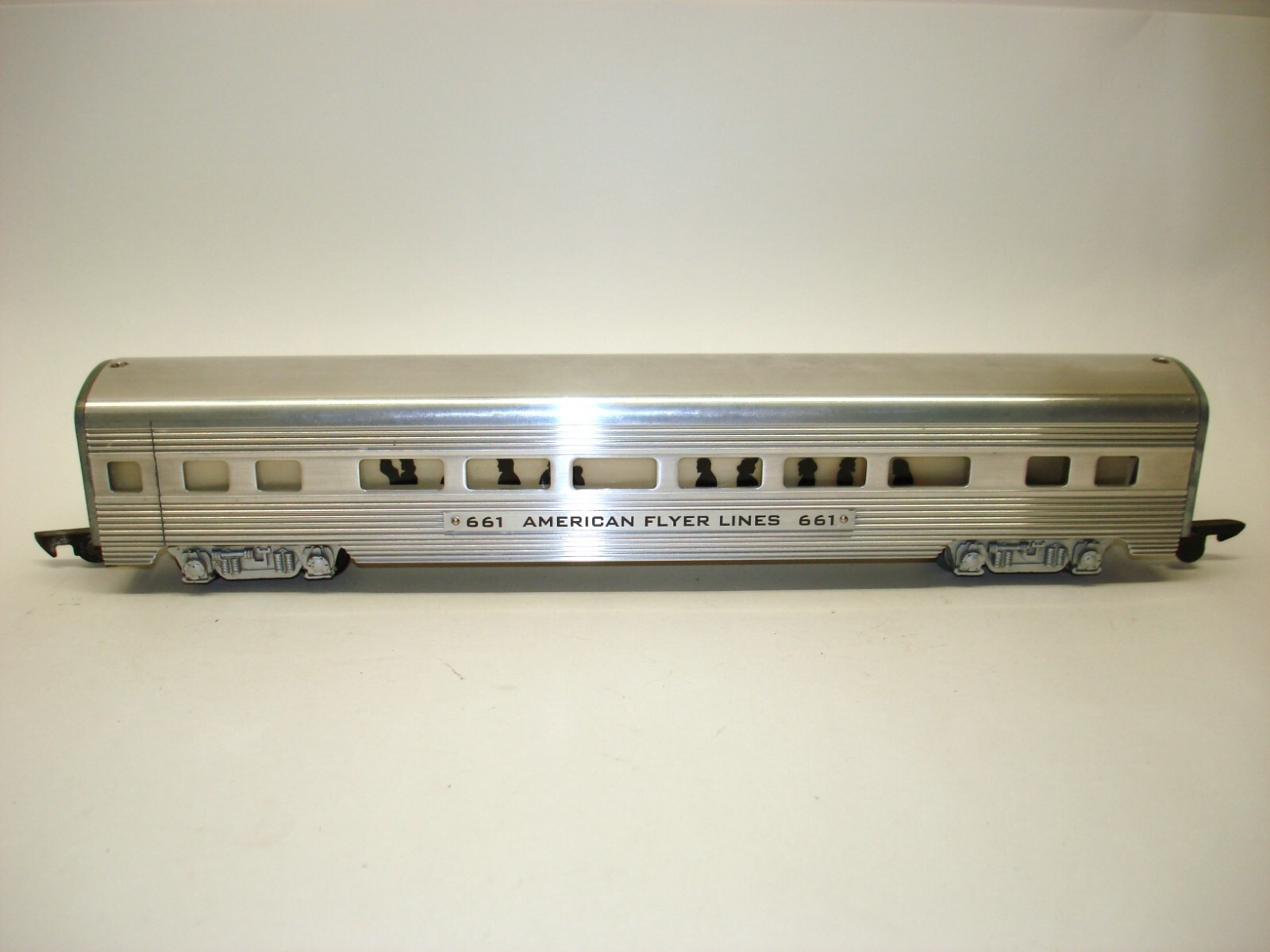 661 American Flyer Aluminum Coach Passenger Car [Lot CR9-P85] | eBay