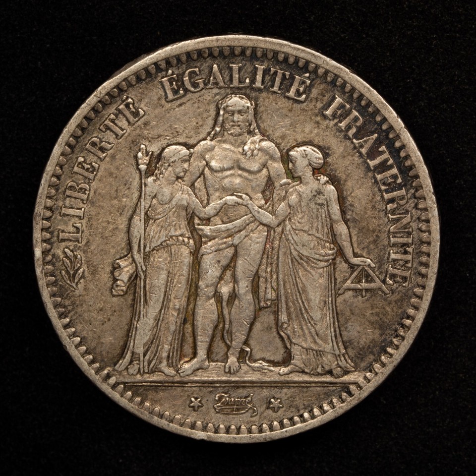 1849-A France Silver 5 Francs .7234 oz ASW - KM-756.1 - SKU-F3858 | eBay