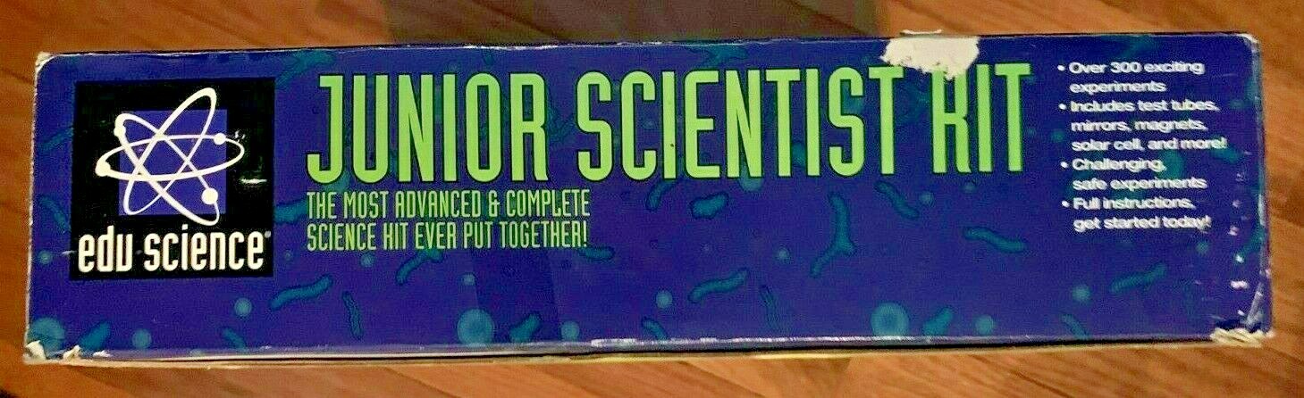 SEALED Edu Science JUNIOR SCIENTIST KIT-300 EXPERIMENTS 39825002098 | eBay