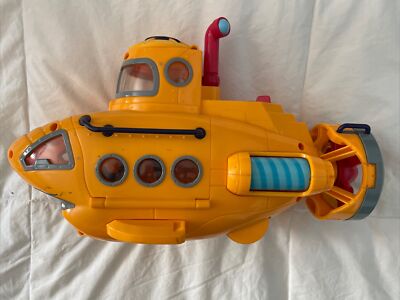 Imaginext YELLOW SUBMARINE Fisher Price Ocean Shark Line 2008 Mattel | eBay