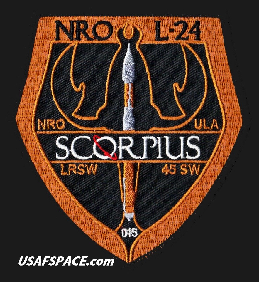 NROL 24-SCORPIUS-ATLAS V 401-ULA USAF DOD NRO-Classified SATELLITE ...