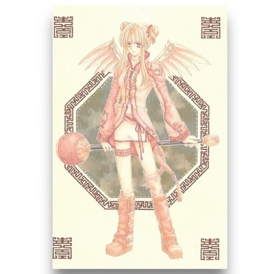 Japan Vintage Y2K 2000 Manga Artist Tooko Miyagi Art Postcard | eBay