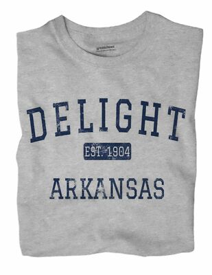 Delight Arkansas AR T-Shirt EST | eBay
