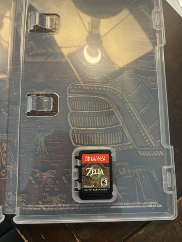 The Legend of Zelda: Tears of the Kingdom Nintendo Switch Game Cart ...