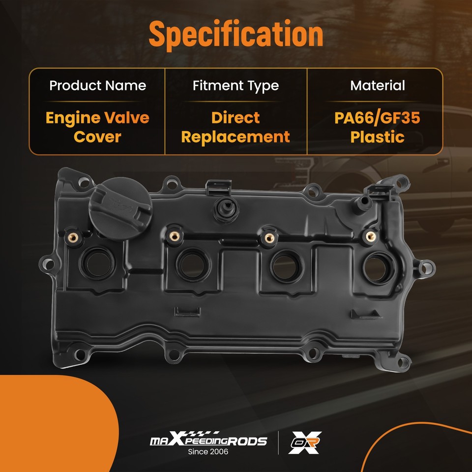 Valve Cover & Gasket & Cap for Infiniti QX60 Nissan Altima 14-17 2.5L ...