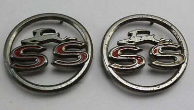 Vintage Chevy Impala SS Original Emblems Decent Condition | eBay