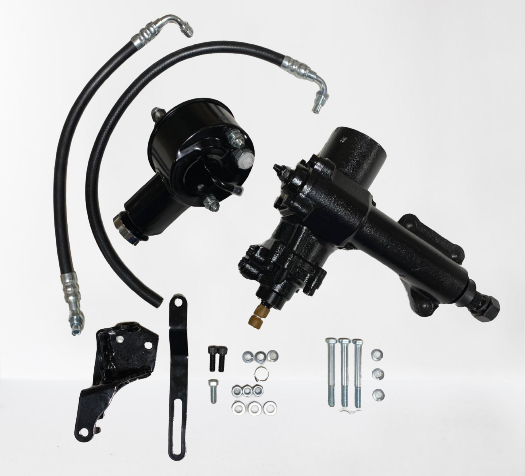 1955 56 1957 Chevy Belair 150 210 Power Steering Gear Box Conversion ...