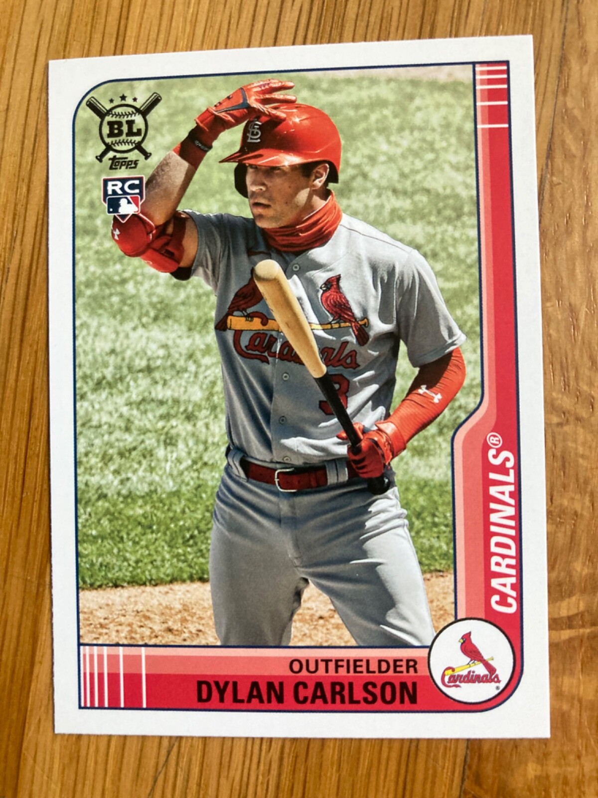 2021 Topps Big League 238 Dylan Carlson Cardinals RC Rookie Baseball ...