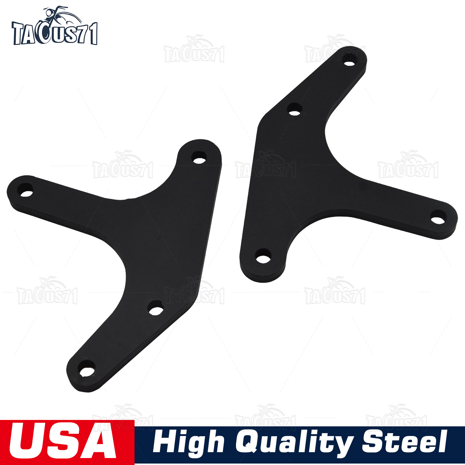 For Harley Trike Tri Glide Rear 1.5" Lift Leveling Bracket Kits ...