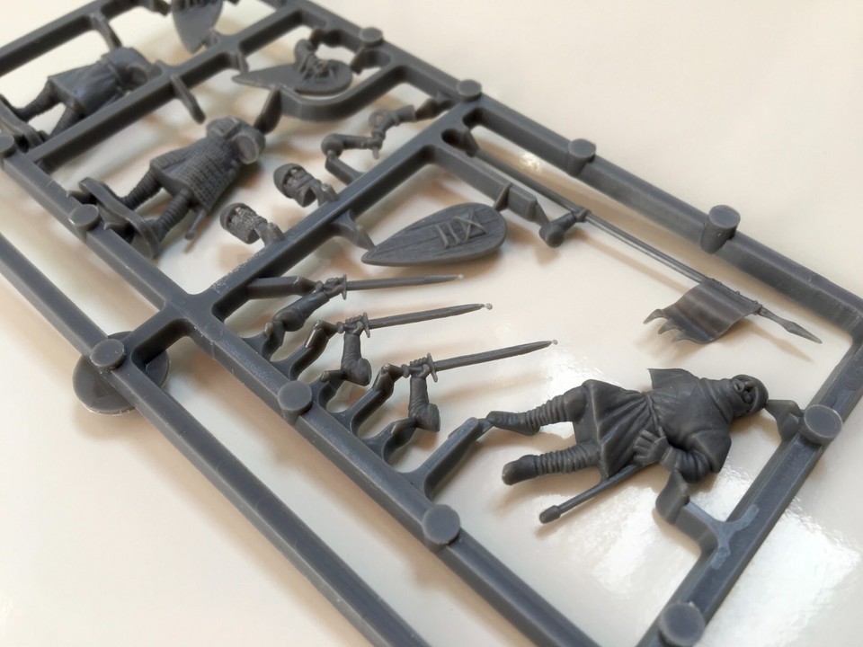 Conquest Games Norman Infantry Command & Weapons NEW • 3 Sprues • 6 ...