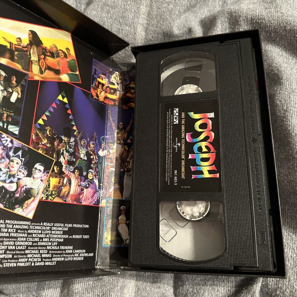 Joseph And The Amazing Technicolor Dreamcoat 1999 VHS | eBay UK
