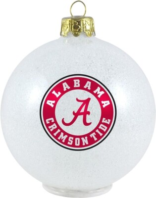 NCAA Alabama Crimson Tide Color Changing Ball Ornament | eBay
