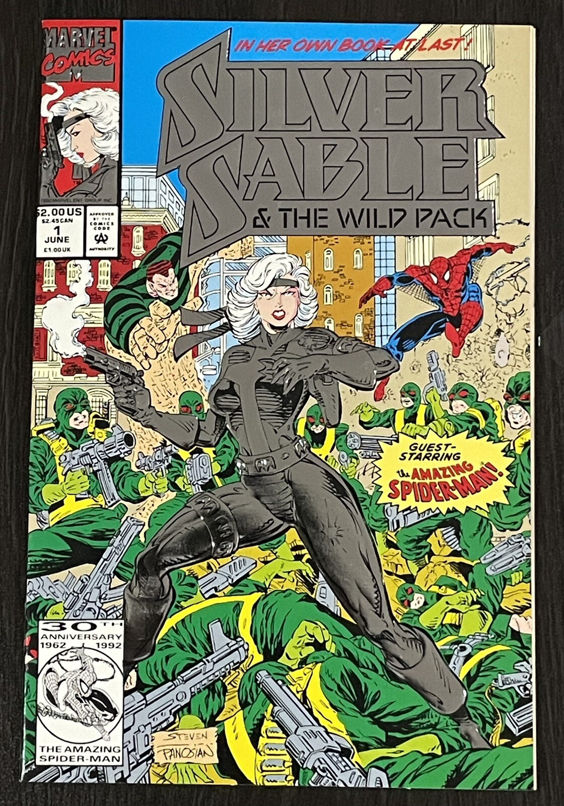 Silver Sable and the Wild Pack #1 1992 Marvel Comics Book Spider-Man ...