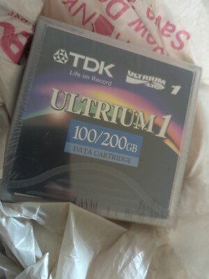 TDK Ultrium LTO 1 100GB/200GB Tape Data Cartridge NEW Sealed | eBay