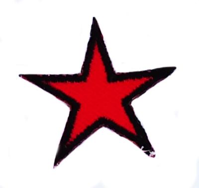 Patch Star Che Guevara Iron-On Embroidered Red Cuba Star Red | eBay