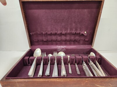 Oneida PRESTIGE Gay Adventure Pattern Silverplate Set In Original Box ...