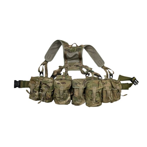 British Army MTP PLCE Webbing Set with Hip Protection - Yoke, Belt and ...