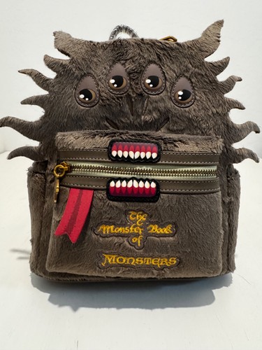 Loungefly Harry Potter Monster Book of Monsters Mini Backpack With ...