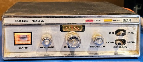Vintage Pace 123A CB Radio 23 Channels | eBay